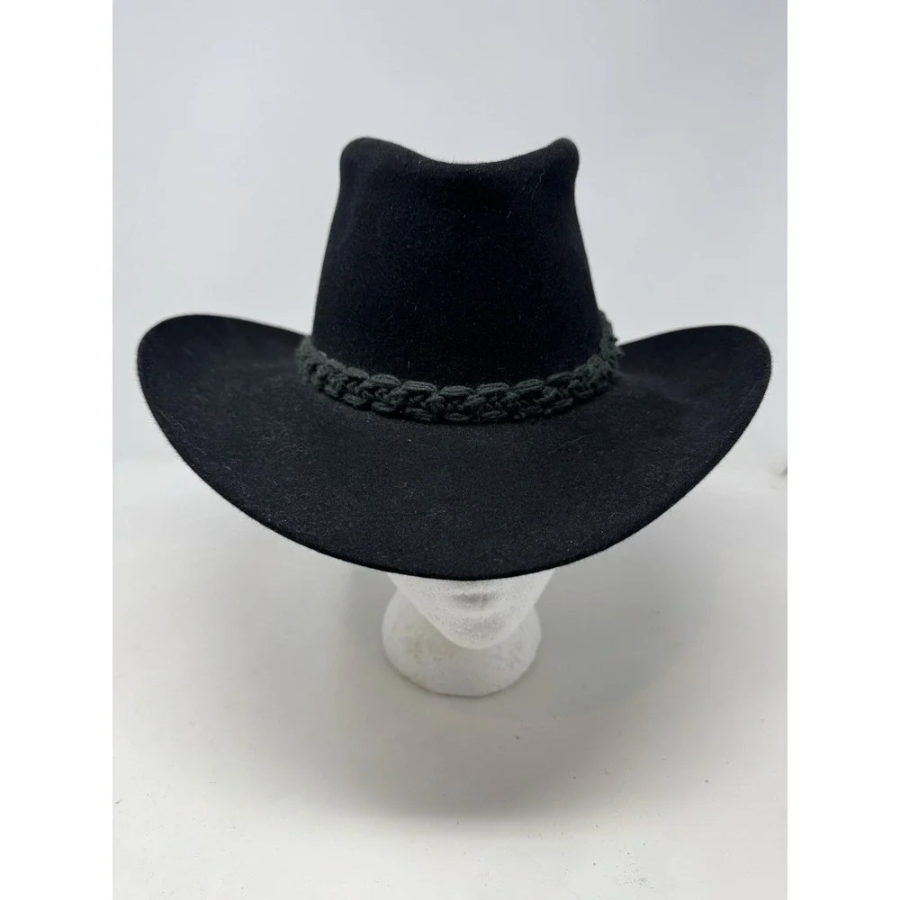 Resistol | Accessories | Resistol Stagecoach Black Felt Cowboy Hat Self ...